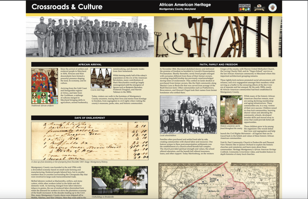 African American History Brochure - Heritage Tourism Alliance of ...